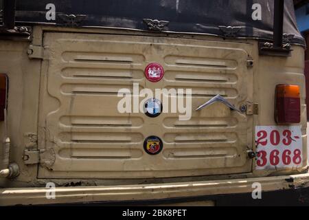 Car number plate, Sri Lanka Stock Photo - Alamy