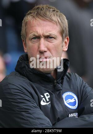 Brighton Manager Graham Potter during the FA Cup match between ...