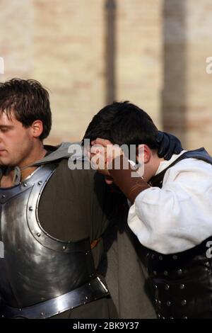 September 23, 2007 medieval historical re-enactment @ festival Pane ...