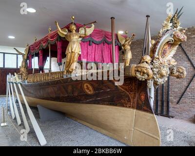 Falua or Royal boat Royal Faluas Museum ARANJUEZ Madrid Autonomous ...