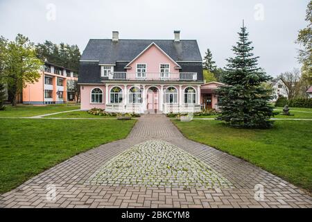 Ogre city historic building. Ogre. Latvia. May 2, 2020 Stock Photo - Alamy