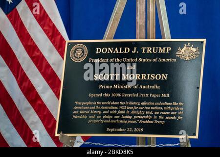 Prime Minister Scott Morrison visits RGM Maintenance in Darwin ...