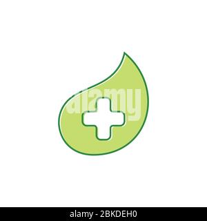 simple curves plus medical logo vector Stock Vector Image & Art - Alamy