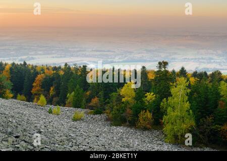 The Swietokrzyskie mountains, Poland, Europe - landscape Stock Photo ...