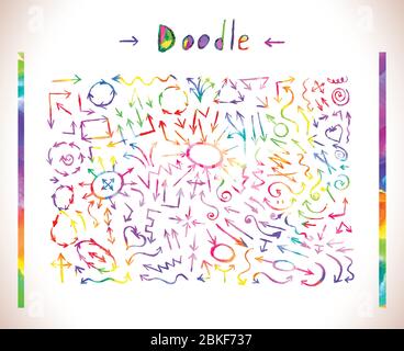 Big arrow icon white isolated on blue background vector illustration ...