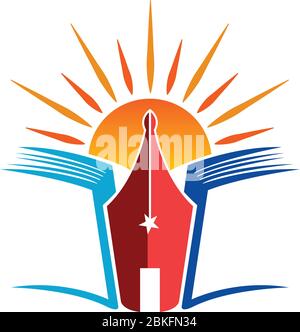 bright way education logo Stock Vector Image & Art - Alamy