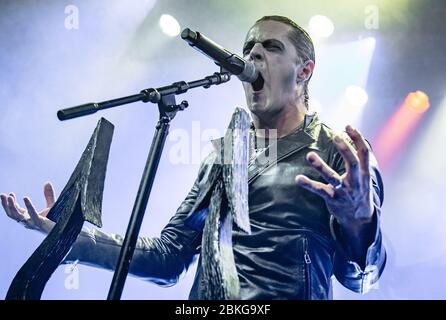 Aarhus, Denmark. 19th, October 2017. The Norwegian black metal band ...