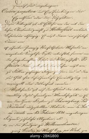 very old handwritten text contract Stock Photo - Alamy