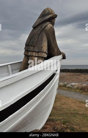Repus Boat Sculpture, Skinningrove, Redcar and Cleveland, North ...