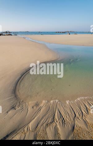 France, Finistere, Kerlouan, Vivier beach Stock Photo - Alamy