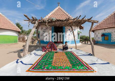A hut in Kutch of Gujarat,india Stock Photo - Alamy