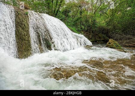 France, Var, Provence Verte, Carces, Caramy falls Stock Photo - Alamy