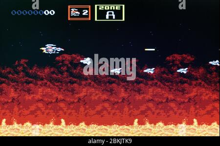 Darius II 2 - Sega Genesis Mega Drive - Editorial use only Stock Photo ...