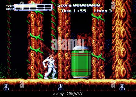 Strider - Sega Genesis Mega Drive - Editorial use only Stock Photo - Alamy
