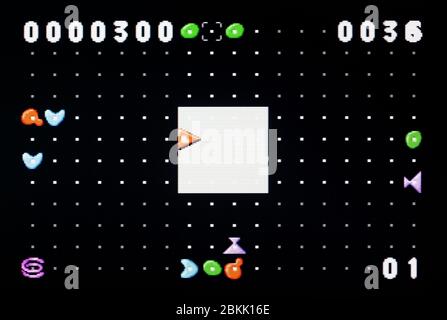 Zoop - Sega Genesis Mega Drive - Editorial use only Stock Photo - Alamy