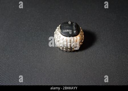 IBM Selectric Typewriter Font Balls Stock Photo - Alamy
