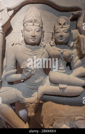 Uma Maheshvara - Shiva, the Hindu God whose function is to destroy the ...