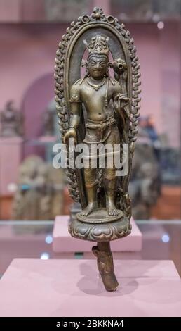 Medieval sculpture, Bihar Museum, Patna, Bihar, India Stock Photo - Alamy