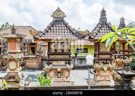 Streets of Desa Katung in Kintamani, Bangli, Bali, Indonesia ...