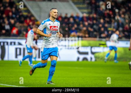 Nikola Maksimovic player of Napoli, during the semi-final match of the ...