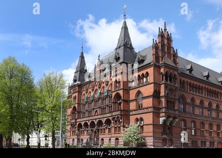 The Standehaus building in Rostock Germany Stock Photo - Alamy