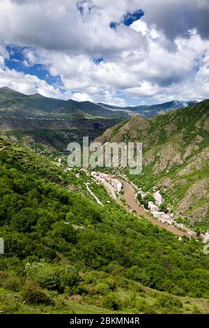 Debed valley near Odzun Church, Odzun, Lori Province, Armenia, Caucasus ...
