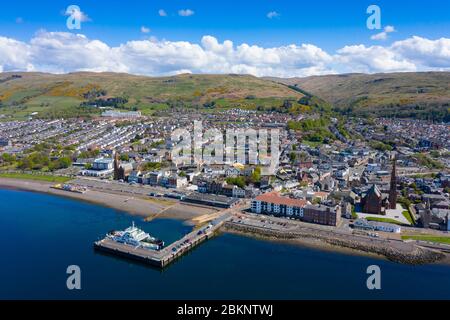 Largs seafront Scotland Stock Photo - Alamy