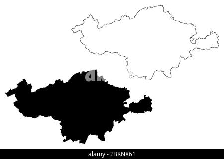 Esch-sur-Alzette canton (Grand Duchy of Luxembourg, Administrative ...