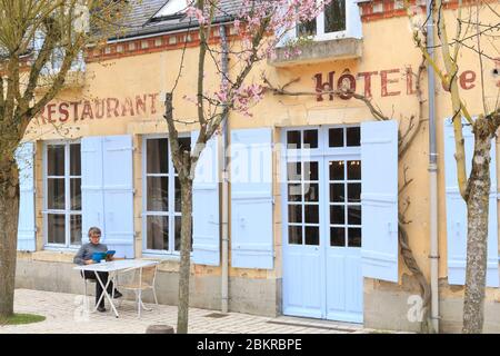 France, Loiret, Combleux, commune located in the perimeter of the Loire ...