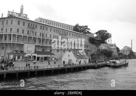 The Alcatraz Island Landing Dock Stock Photo - Alamy