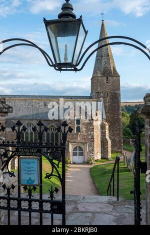 The church of St James the Great at Slapton, south Devon Stock Photo ...