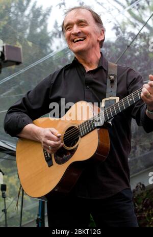 English musician Martin Carthy performing at the 1996 Guildford Folk ...
