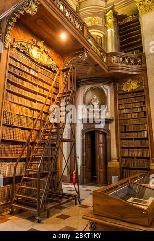 The Austrian National Library, Vienna, Austria, c1935. Interior of the ...