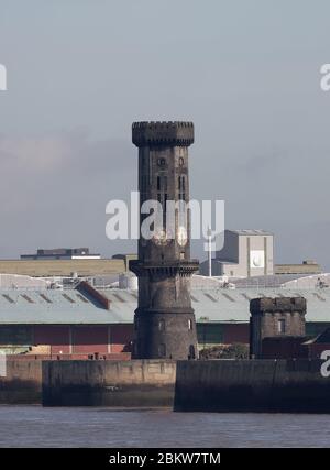 Victoria Tower, Liverpool Docks Stock Photo - Alamy