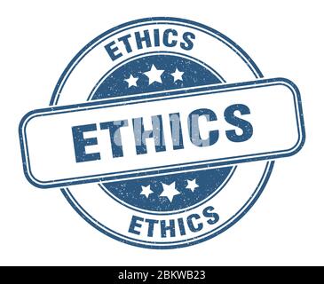 ethics stamp. ethics round sign. label on transparent background Stock ...
