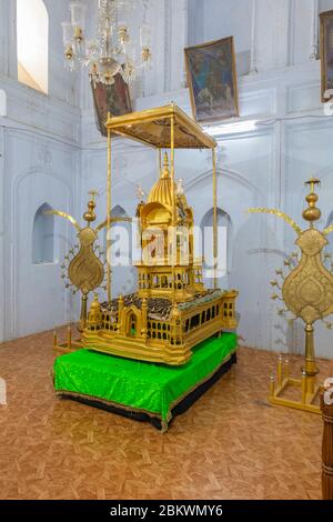 Tazia, replica of Imam Hussain's tomb, Chota Imambara interior, Lucknow ...