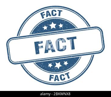fact stamp. fact label. round grunge sign Stock Vector Image & Art - Alamy
