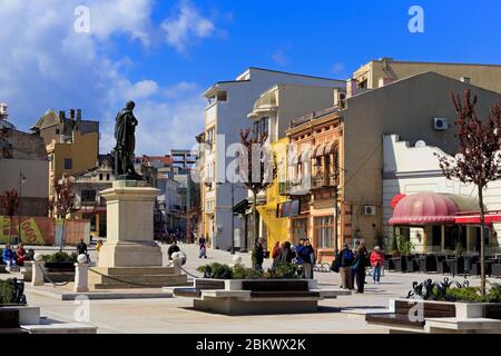 Ovidius Publius Naso Statue, Ovidiu's Square, Constanta, Dobruja Region ...