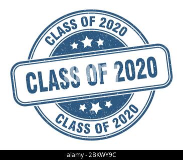 class of 2020 grunge stamp with blue band. class of 2020 Stock Vector ...