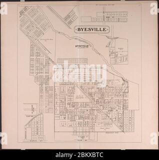 Illustrated atlas of Guernsey County, Ohio Stock Photo - Alamy