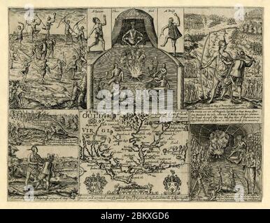 Illustration from John Smith's "The Generall Historie of Virginia ...