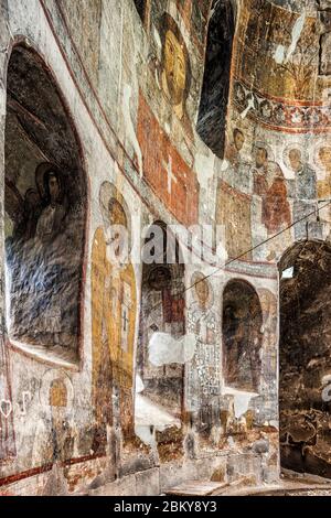 Interior and mural paintings of Kobayr Monastery, Armenian monastery ...