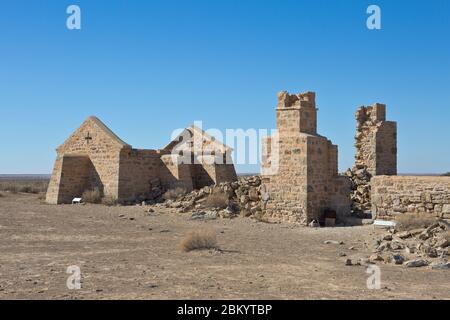 Strangways Springs ruins on the Oodnadatta Track, near Anna Creek ...
