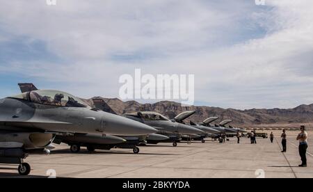 An F-16 Viper assigned to the 77th Fighter Squadron 'Gamblers' takes ...