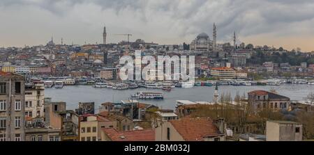 Istanbul, Turkey - a natural separation between Europe and Asia, the ...