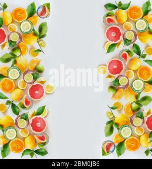 Glasses of tasty grapefruit lemonade on wooden background, closeup ...