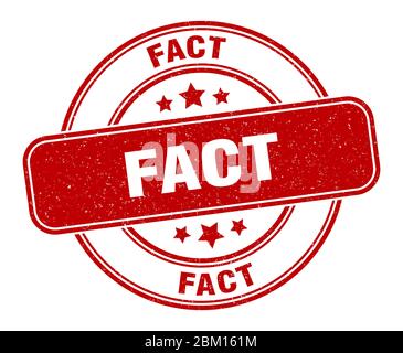 fact stamp. fact label. round grunge sign Stock Vector Image & Art - Alamy