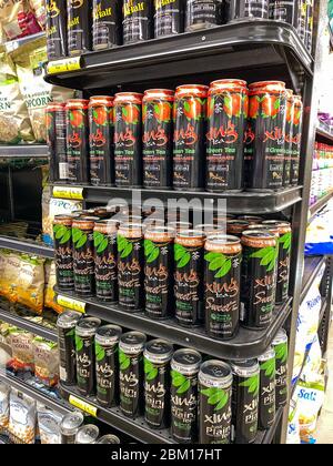Orlando,FL/USA-5/3/20: A display of Xing Sweet Green & Black Tea at a ...