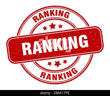 ranking stamp. ranking round sign. label on transparent background Stock Vector Image & Art - Alamy