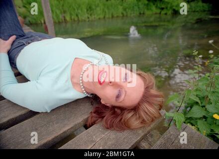 Actress Margi Clarke UK 2001 Stock Photo - Alamy